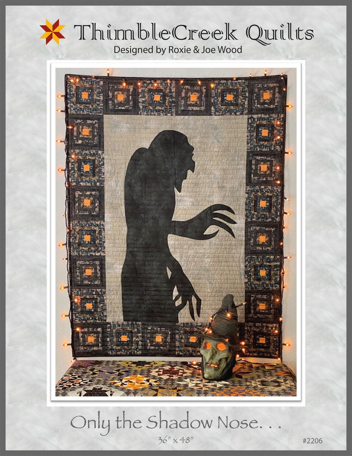Only the Shadow Nose Quilt Pattern – Fox and Frog Quilt Shoppe